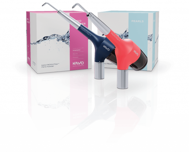 KaVo ProphyFlex 4 kit – Blátt/Grænt/Bleikt – Mánafoss