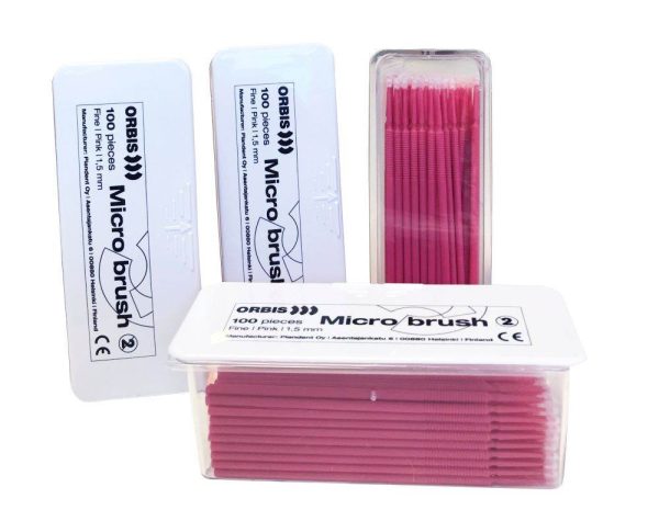Orbis Micro brush fiber tip, Fine 1,5mm – Mánafoss